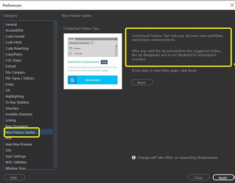 Add Preference To Disable Feature Tip Pop Ups Adobe Community 13379497