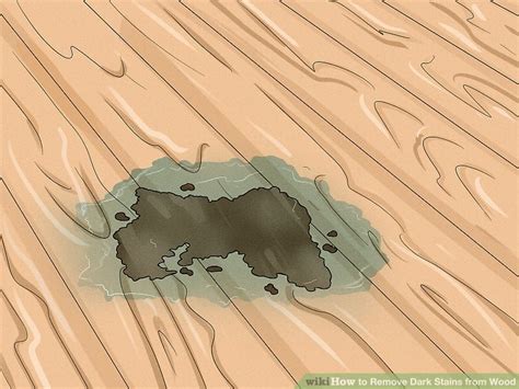 3 Easy Ways To Remove Dark Stains From Wood WikiHow