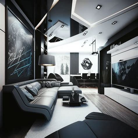 Особенности стиля хай тек в интерьере 82 фото