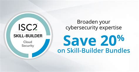 Save 20 With Isc2 Cloudsecurity Leadership Isc2 Cloud Security Posted On The Topic Linkedin