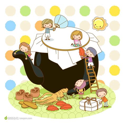 儿童插画 中医中药 高清图片，堆糖，美图壁纸兴趣社区