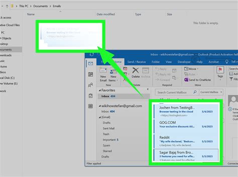 How To Save Emails To Computer Steps With Pictures WikiHow