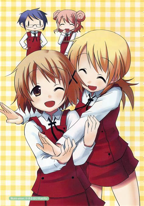 Yuno Miyako Hiro And Sae Hidamari Sketch Drawn By Kakifly Danbooru