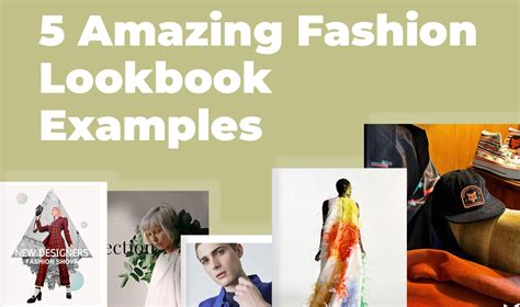5 Amazing Fashion Lookbook Examples