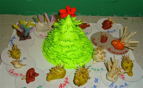 ДЕТСКИЙ САД И ВСЁ ЧТО С НИМ СВЯЗАНО Конспект занятия по лепке в средней группе Ёжик