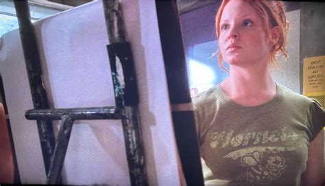 Lauren Ambrose On Six Feet Under 2002 Wearing A “hornets” Shirt