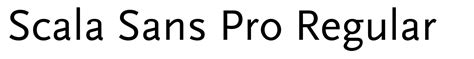 Scala Sans Pro Font Webfont And Desktop Myfonts