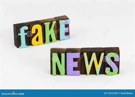Fake True News Media Newspaper Article Truth Honesty False Stock Image Image Of Communication