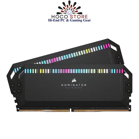 Ram Corsair Dominator Platinum Rgb Black 32gb Ddr5 6000mhz Tốc độ Và