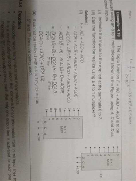 Digital Logic Madeeasy Workbook Digital Logic Multiplexer