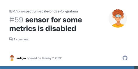 sensor for some metrics is disabled · issue 59 · ibm ibm spectrum scale bridge for grafana · github