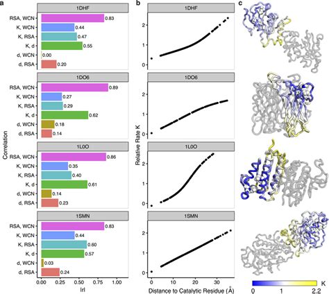 Example Enzymes In Which Distance D To The Nearest Catalytic Residue Download Scientific