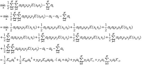 【机器学习】：smo算法理解smo算法推导公式视为一个二元函数 Csdn博客