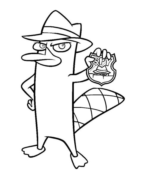 Phineas And Ferb Coloring Pages Coloringlib