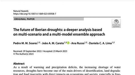 The Future Of Iberian Droughts A Deeper Analysis Based On Multi Scenario And A Multi Model