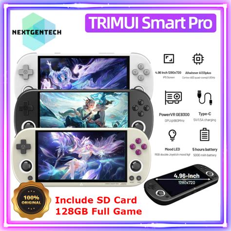 Jual Trimui Smart Pro Handheld Game Console Retro Portable Linux Psp Shopee Indonesia