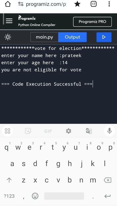 My First Python Program Making Evm Program Evm Shorts Youtubeshorts