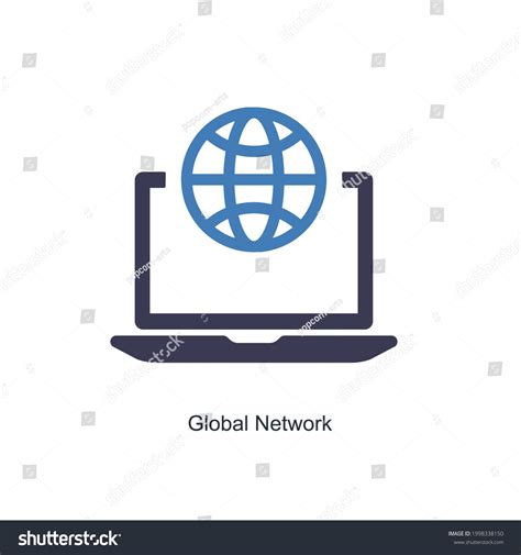 Global Network Connection Icon Concept Stock Vector Royalty Free 1998338150 Shutterstock