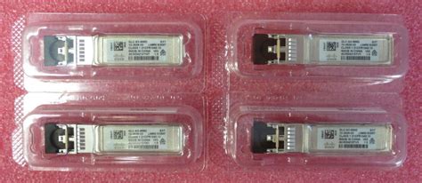 4 New Cisco 10 2626 03 Glc Sx Mmd 1gbps 1000base Sx Fibre Lc Transceiver Module