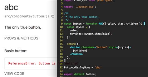 `displayname` Appears To Be Ignored · Issue 82 · Styleguidistreact