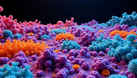 Free Vibrant Microbial Landscape Image Download At Stockcake