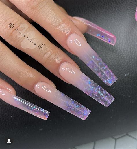 Bling Nails Fake Nails Swag Nails Chunky Glitter Nails Acrylic