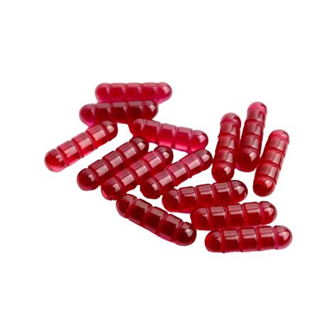 Ruby Pearl Co Grooved Ruby Pillar