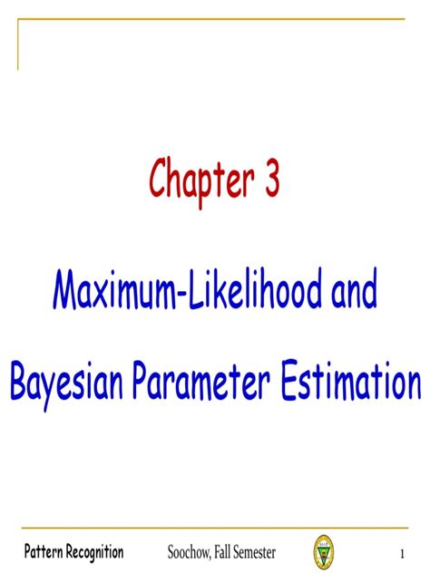 Chapter 3 Pr Pdf Estimation Theory Bayesian Inference