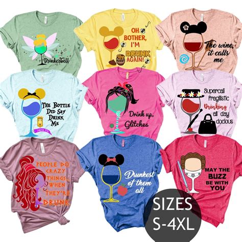 Disney Drinking Shirts Disney Drinking Around The World T Etsy