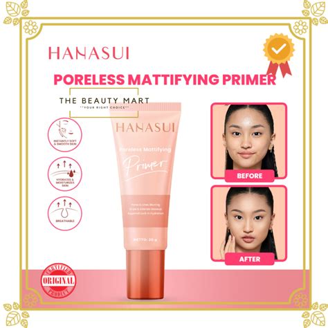 Jual Hanasui Poreless Mattifying Primer 20g Primer Wajah Base