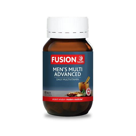 Fusion Health Mens Multi Advanced 60 Tablets Betahealth