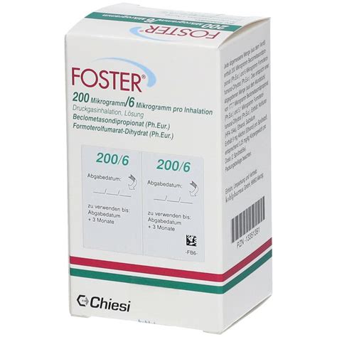 Foster 2006 µg 120 Hub Dosieraerosol 2 St Mit Dem E Rezept Kaufen