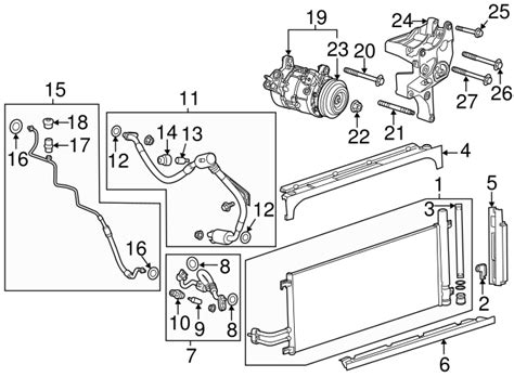 2014 2019 Gm Condenser Replaces Part Number 20982844 84621303 Gm