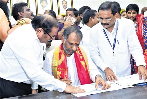 Andhra Gottipati Takes Charge As Minister For Energy