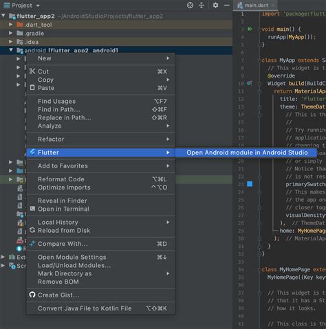 Module Exampleandroid Invalid Item Flutter For Android In The Dependencies List Stack Overflow