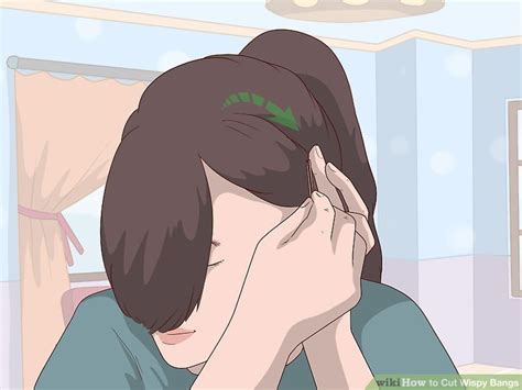 How To Cut Wispy Bangs With Pictures WikiHow How To Cut Wispy Bangs With Pictures WikiHow