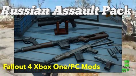 Russian Assault Pack Fallout 4 Xbox Onepc Mods Youtube