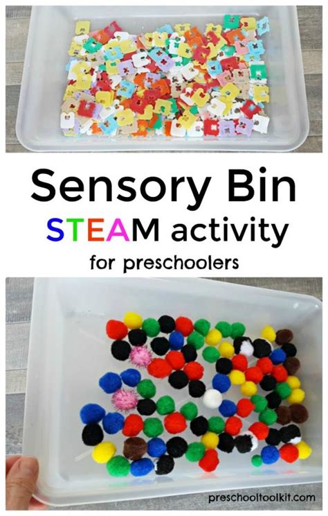 Science Activity With Marbles In The Sensory Bin Preschool Toolkit