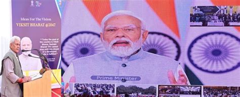 Pm Launches ‘viksit Bharat 2047 Voice Of Youth The Kashmir Horizon