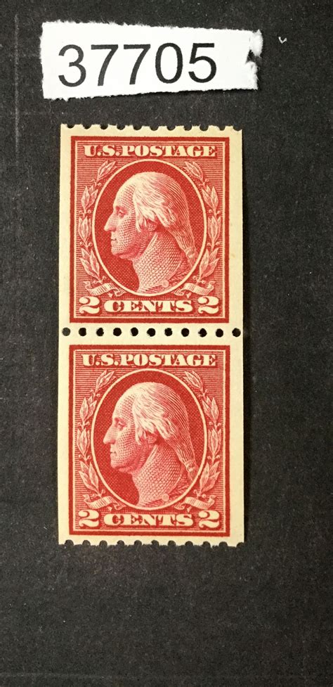 Us Stamps 442 Line Pair Mint Og Nh Lot 37705 United States General