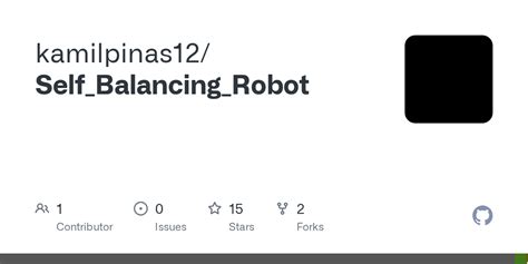 Self Balancing Robot Project At Master · Kamilpinas12 Self Balancing Robot · Github
