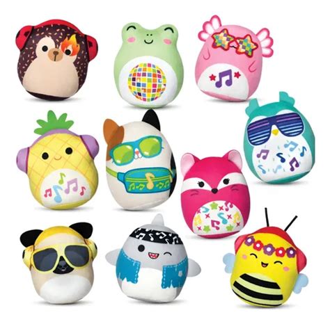 Peluches Squishmallows Colección Completa Mcdonalds 10 Pzas Envío Gratis