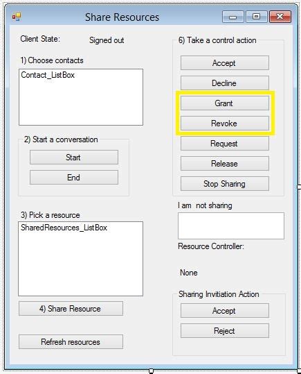 How To Grant And Revoke Control Of A Shared Resource Microsoft Learn