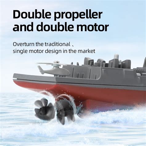 Mofun 803 24g Remote Control Warship Simulation Ship 803c