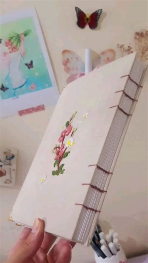 Full Tutorial For Book Binding♡ Book Binding Diy Diy Hand Embroidery Letters Paper Craft Videos
