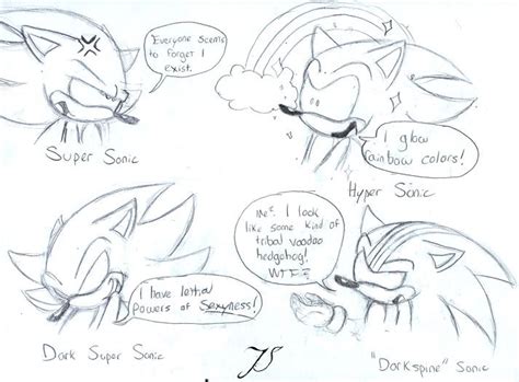 Sonics Super Forms By Sonicmaster23 On Deviantart