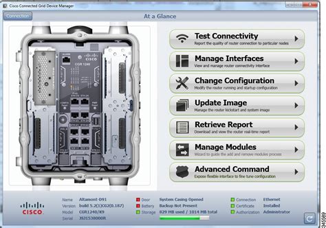 Cisco Connected Grid Device Manager Installation And User Guide Release 30 Using The Device