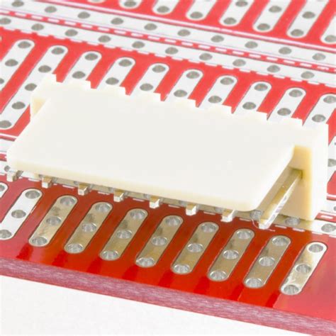 Polarized Header 8 Pin Male With Reverse Right Angle Leads Protostack