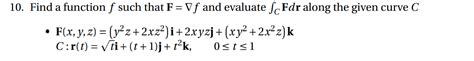 Solved 0 Find A Function F Such That Chegg Com