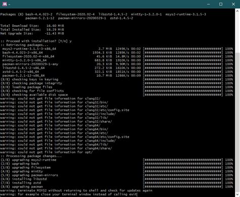 C Как ПРАВИЛЬНО обновлять Msys2 Stack Overflow на русском
